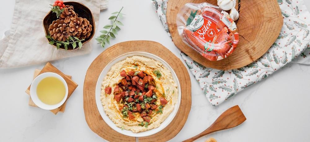 How to Make Sujuk Hummus Recipes - Taste of Pinar